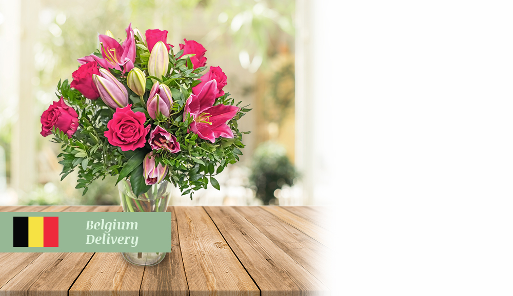 Belgium Flowers Next Day Delivery | Prestige Flowers