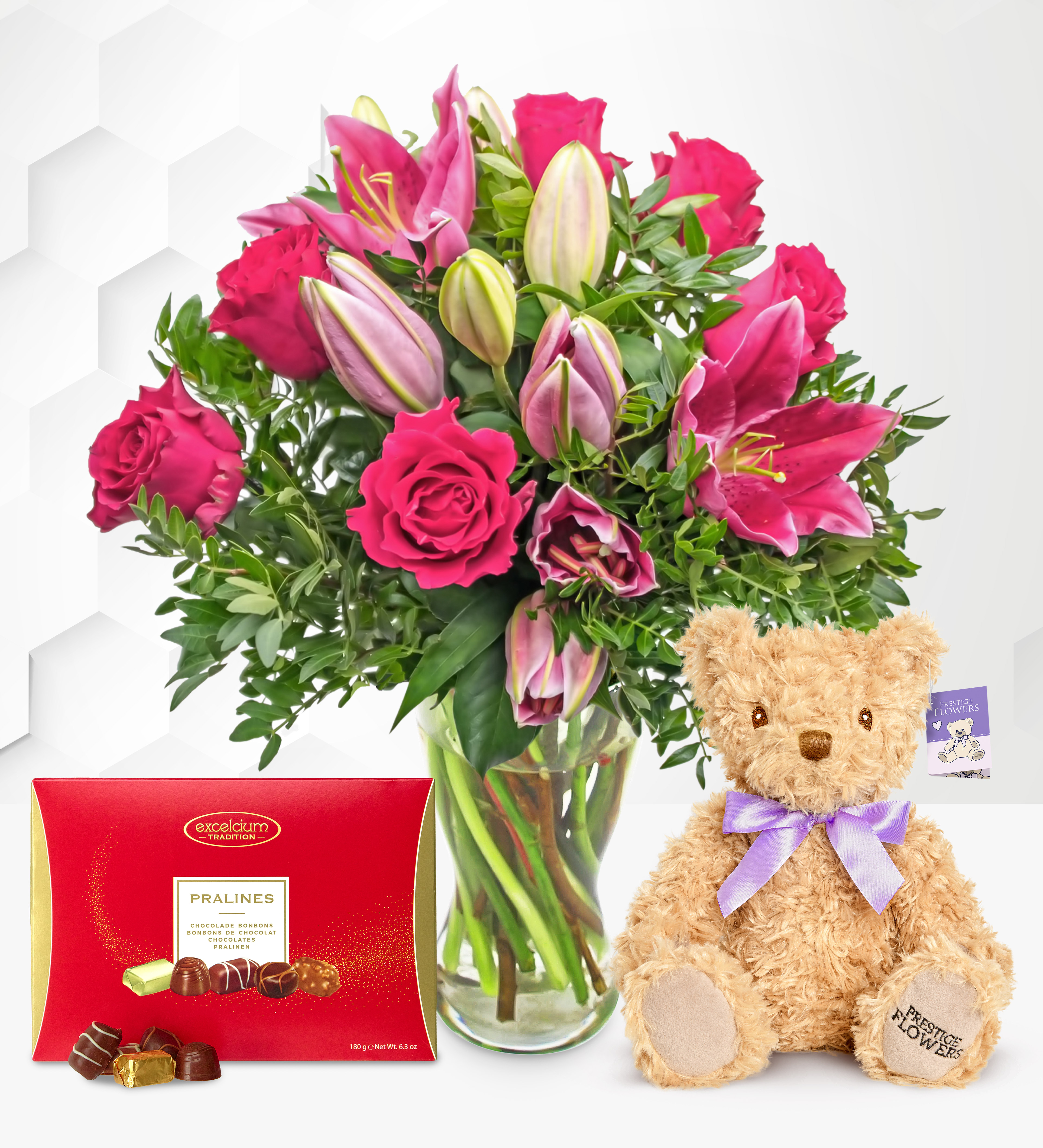 Rose and Lily Gift Set | Prestige Flowers