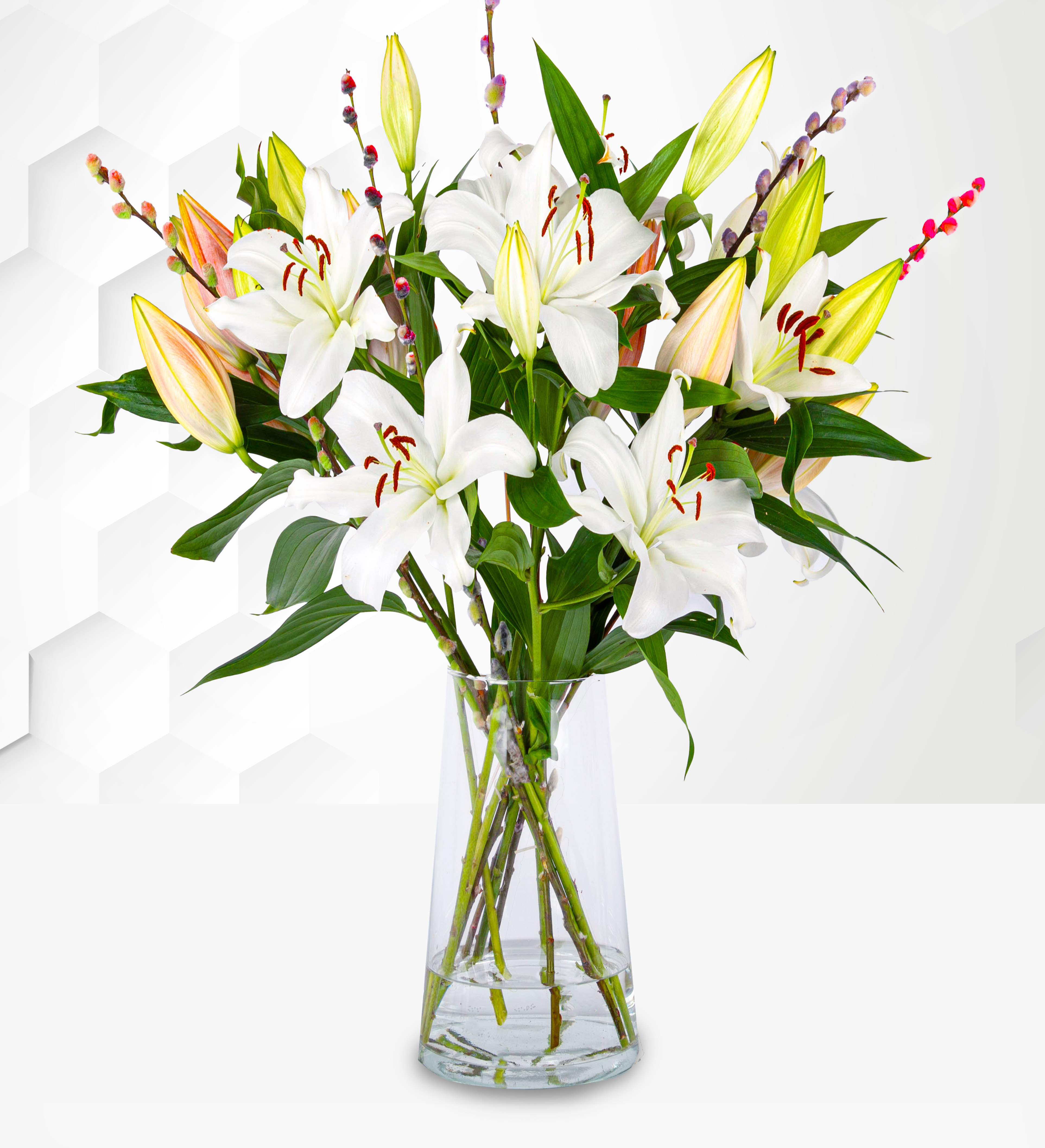Luxury Ivory Lilies | Prestige Flowers