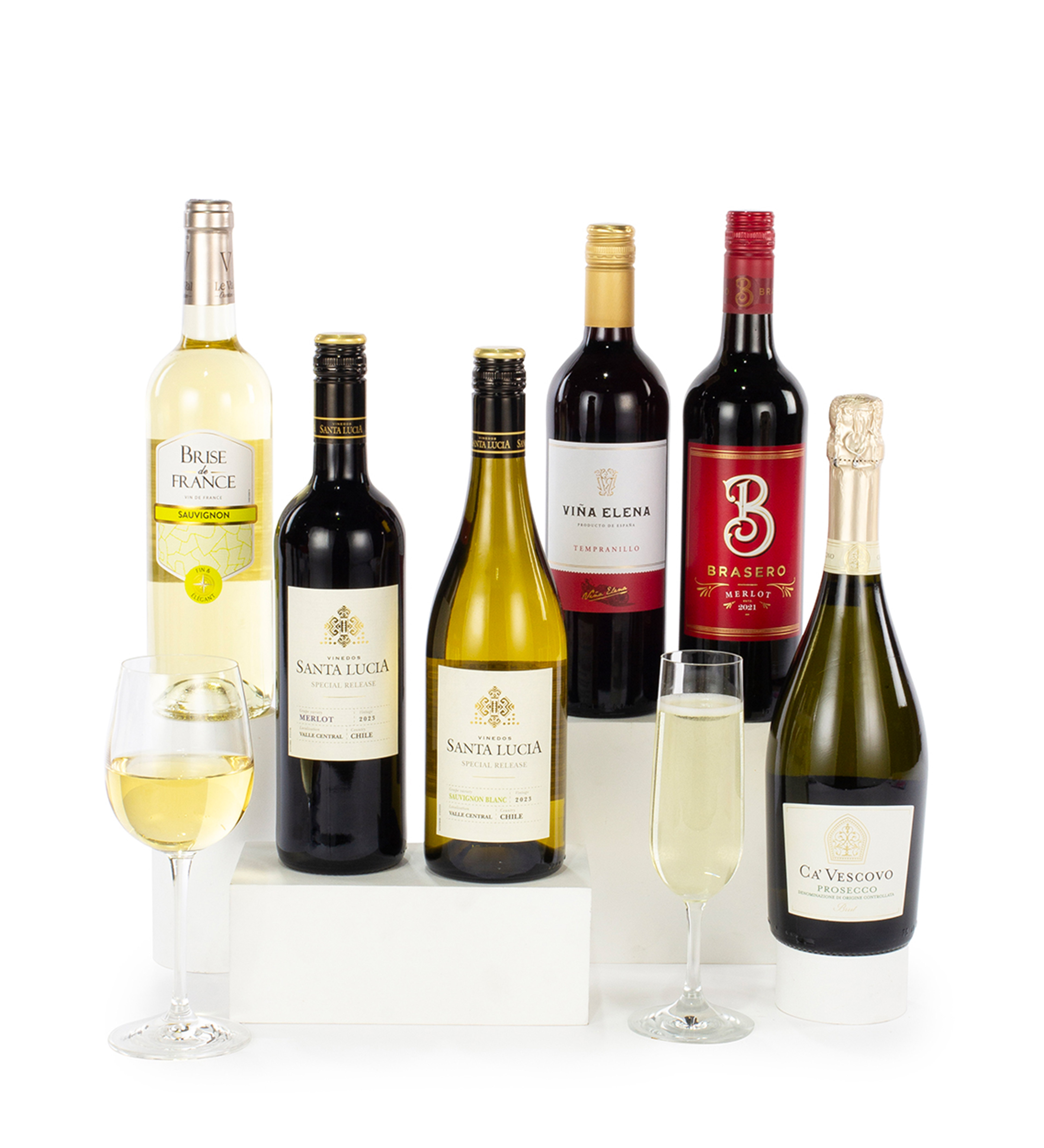 Six Wines In A Gift Box | Alcohol Gifts | Prestige Flowers