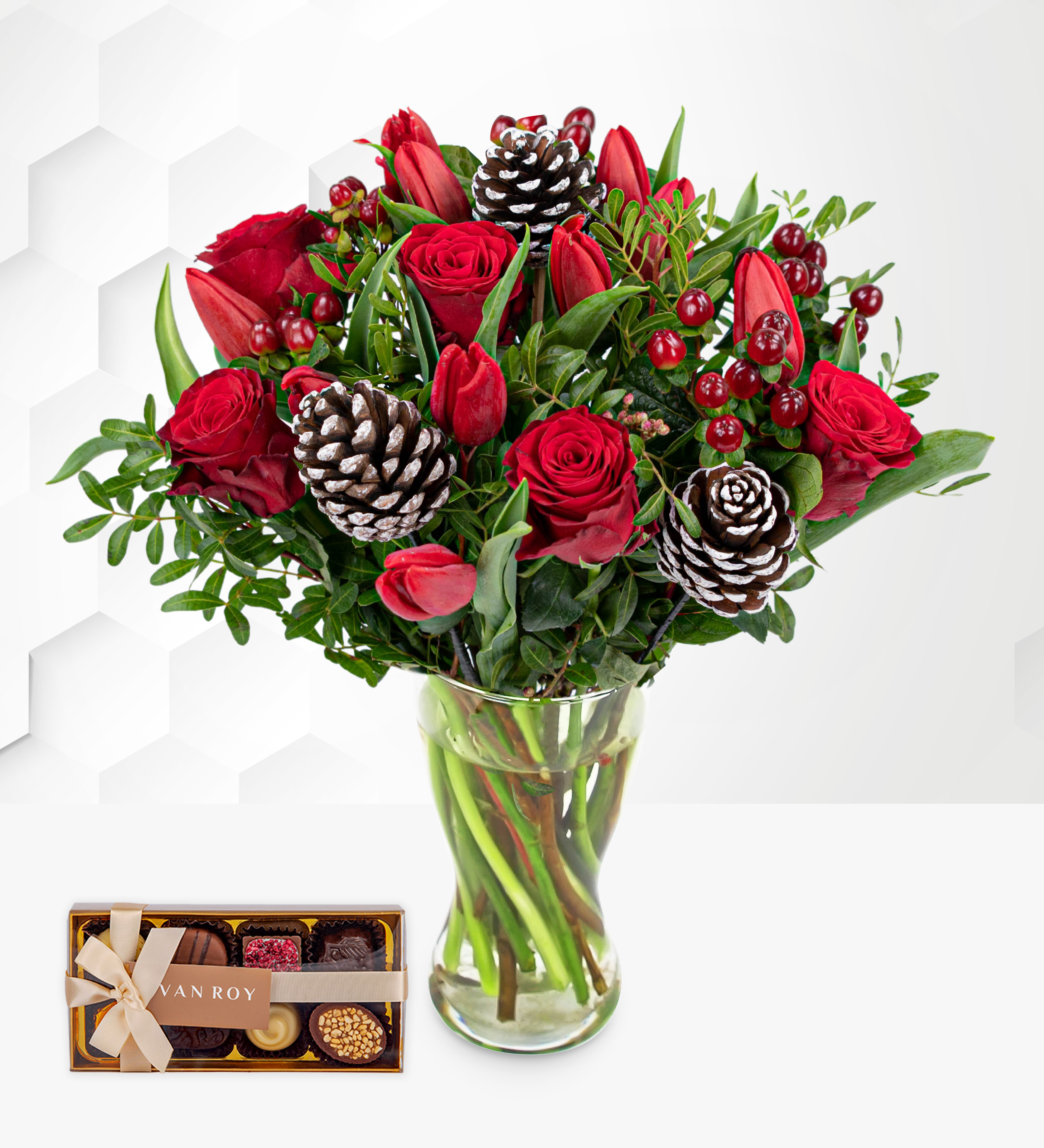 Happy Christmas with Belgian Chocolates | Prestige Flowers