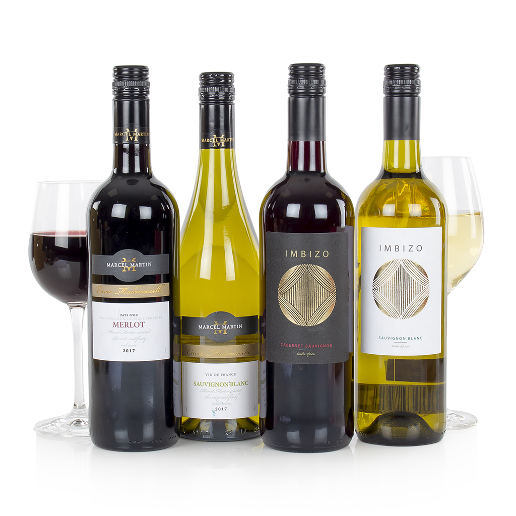 Four Wines in a Box | Prestige Flowers