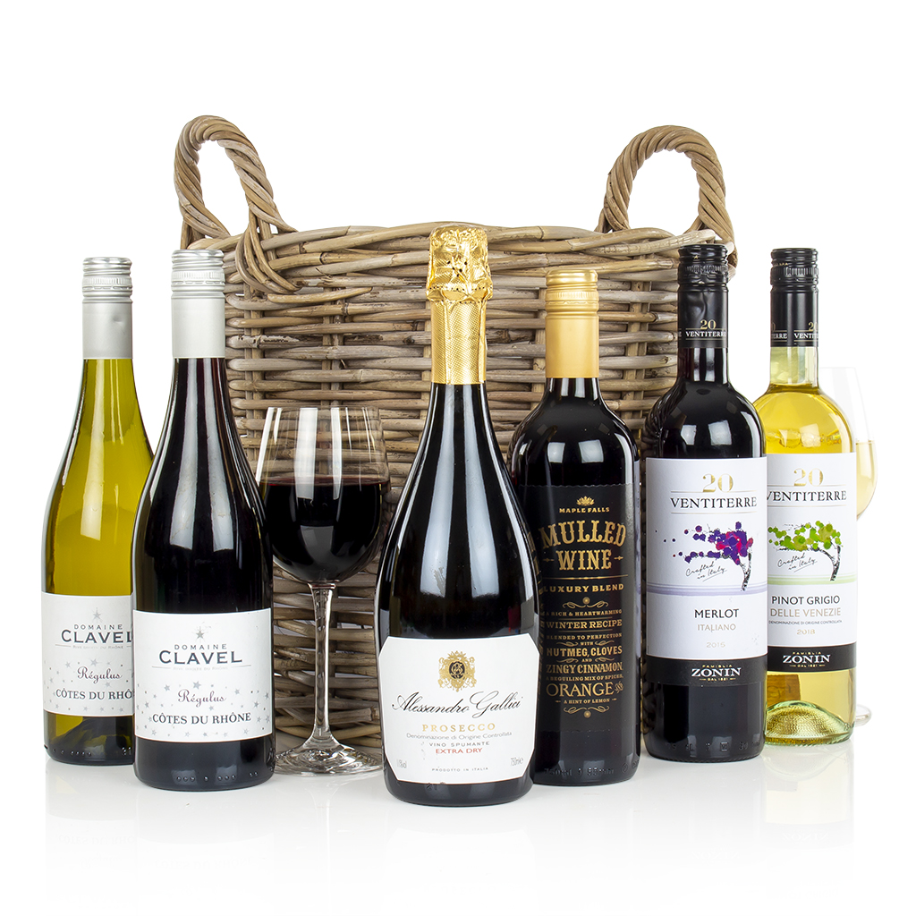 Six Wines for Christmas | Prestige Flowers