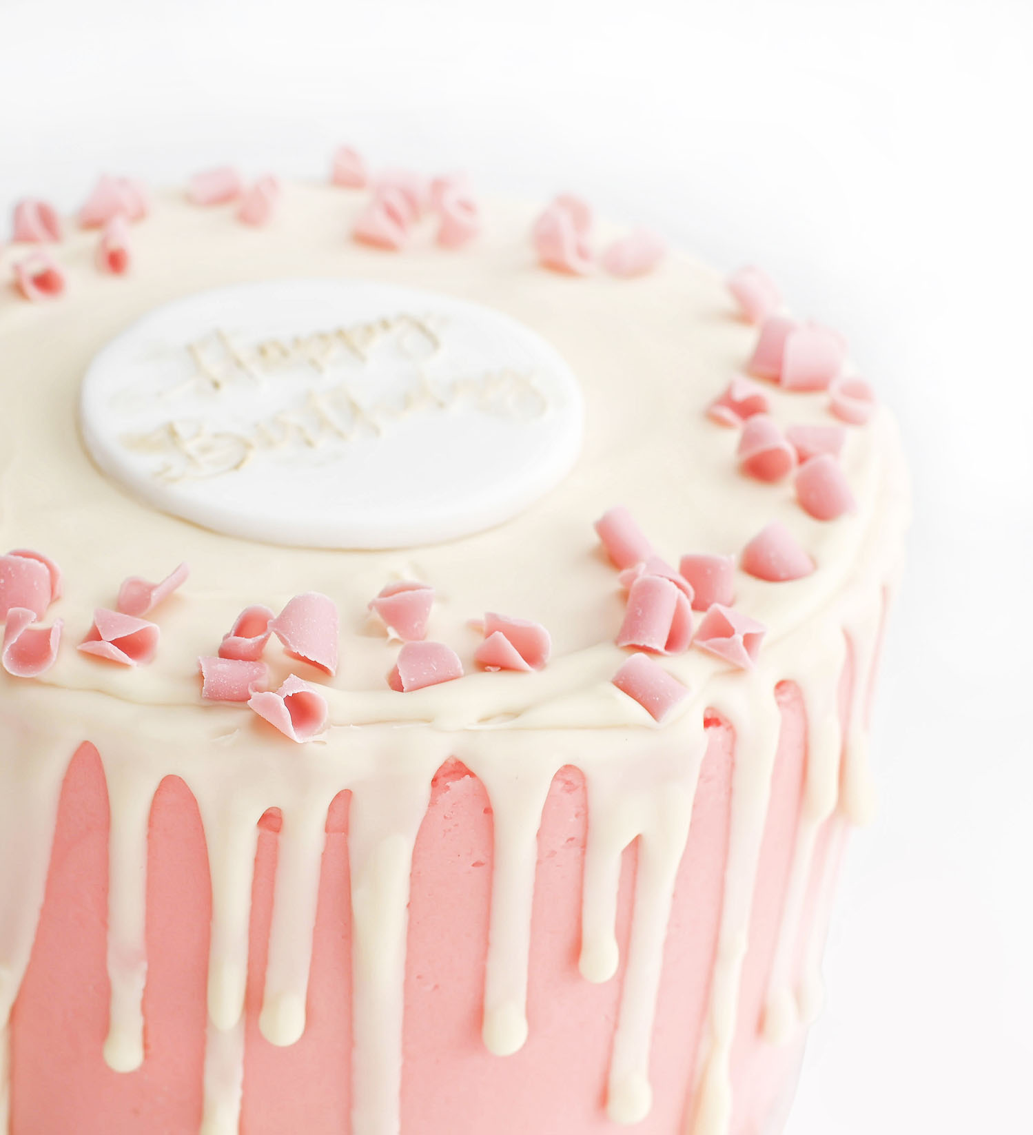 Pink Birthday Cake | Prestige Flowers