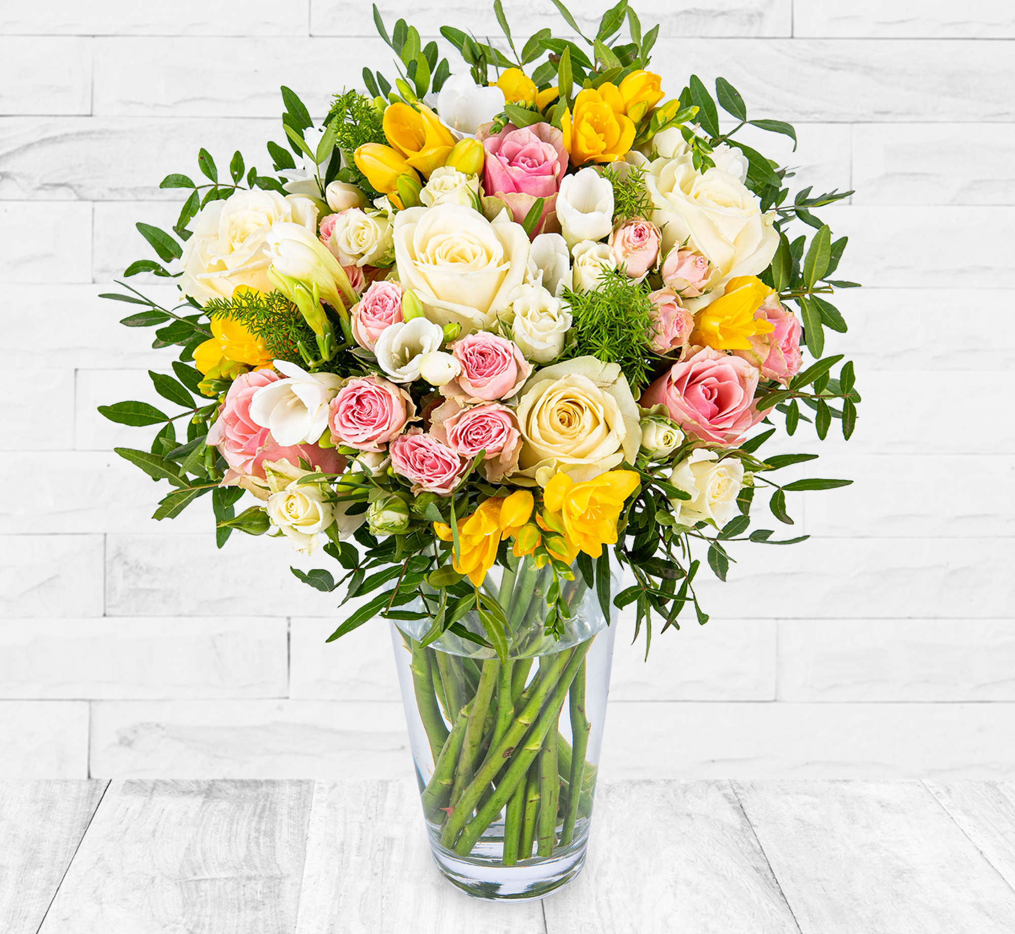 Rose and Freesia | Prestige Flowers