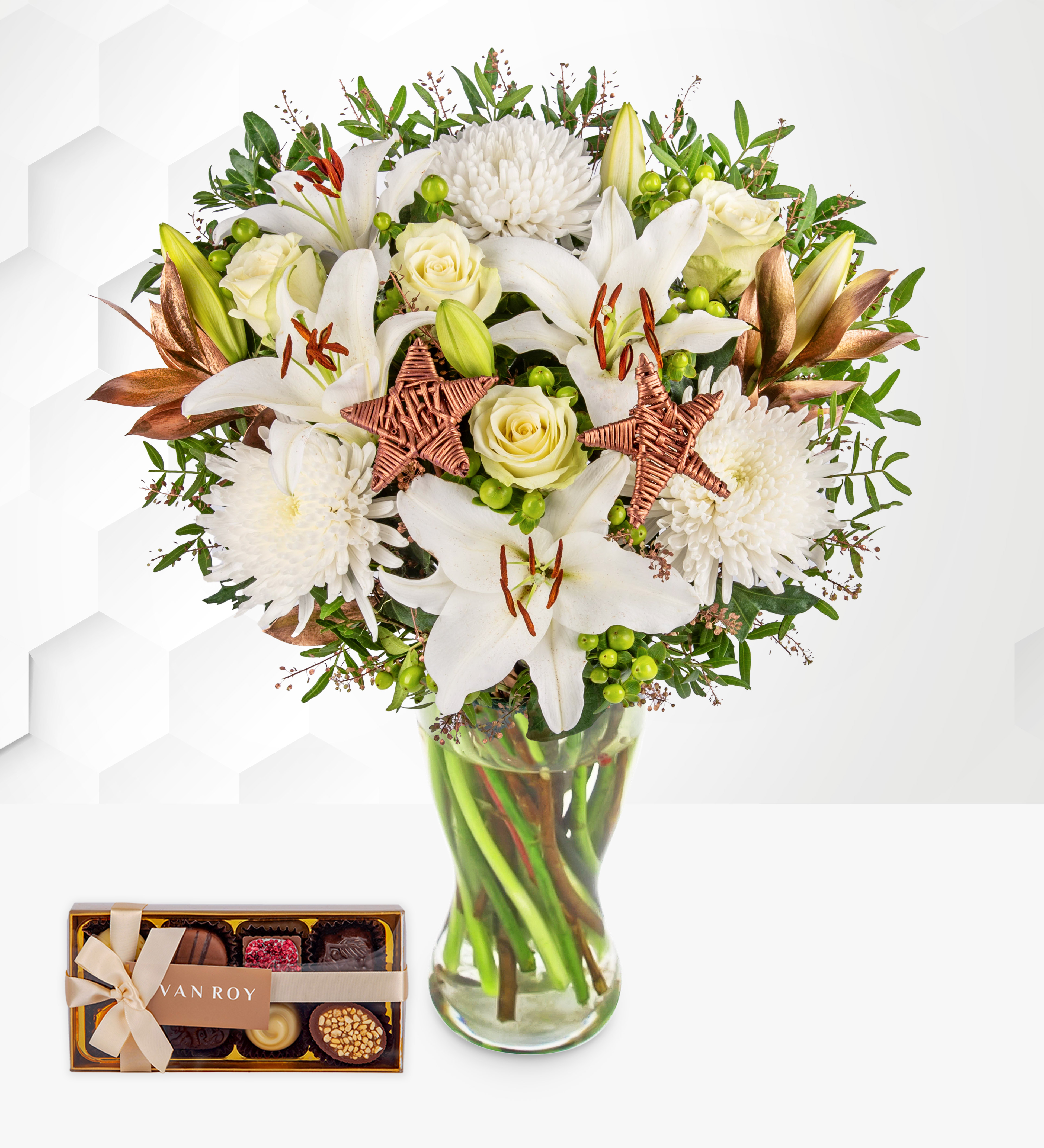 Winter Warmer with Belgian Chocolates | Prestige Flowers
