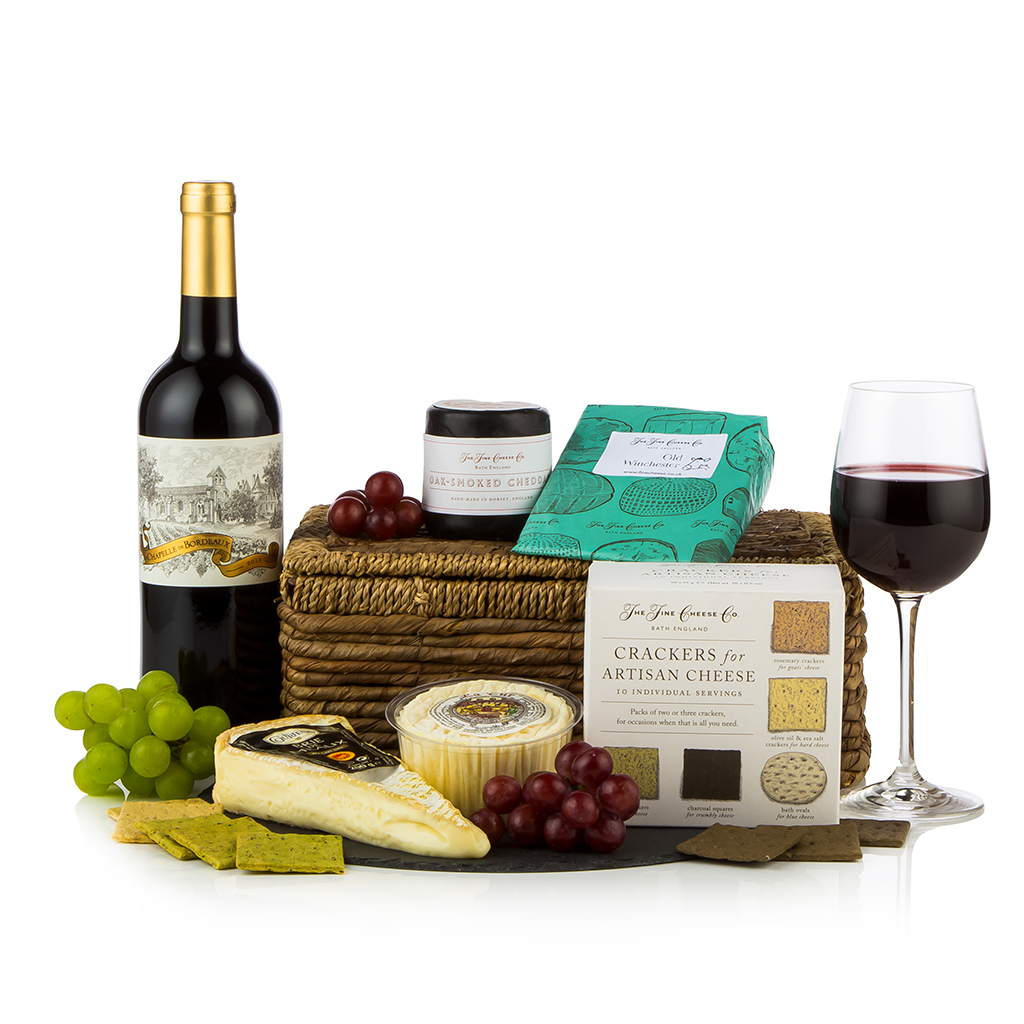 The Luxury Cheese Basket | Prestige Flowers